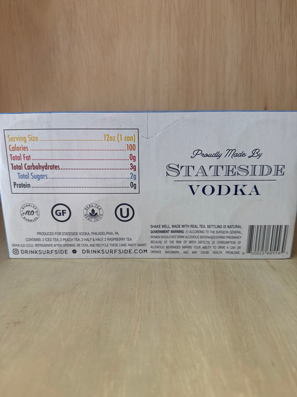 Surfside Vodka Ice Tea Variety Case 8 x 12oz Cans - Sip & Say