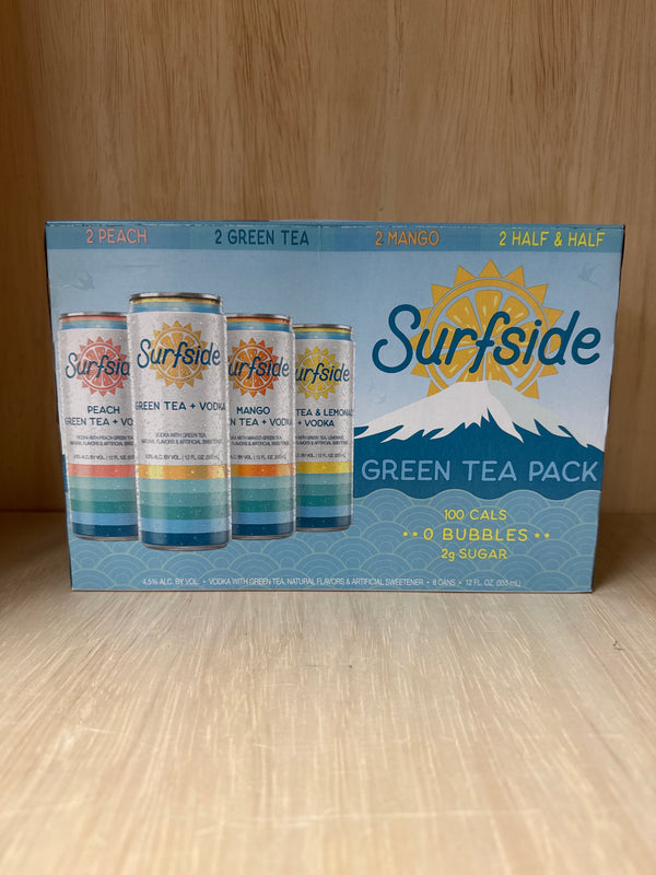 Surfside Green Tea Vodka Ice Tea Variety Case 8 x 12oz Cans - Sip & Say