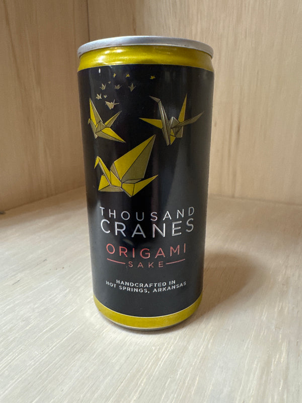 Origami Thousand Cranes Junmai Sake 200ml Can - Sip & Say