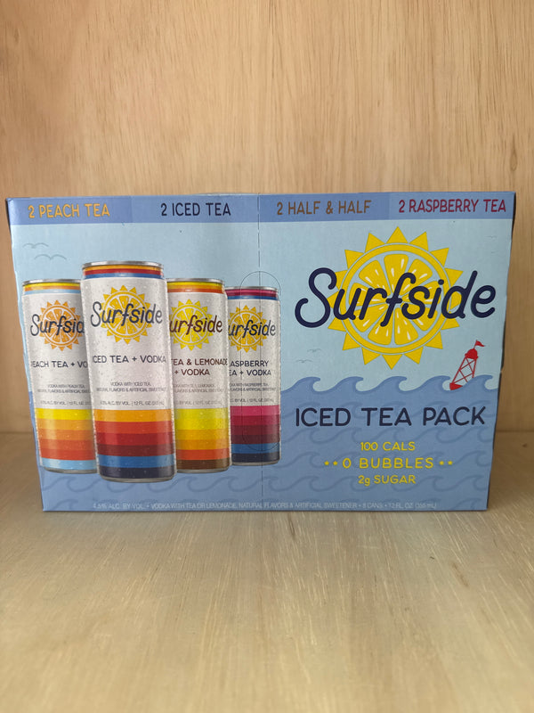 Surfside Vodka Ice Tea Variety Case 8 x 12oz Cans - Sip & Say